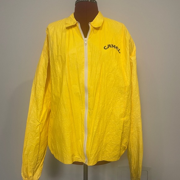 Camel | Jackets & Coats | Vintage 9s Joe Camel Tyvek Windbreaker | Poshmark